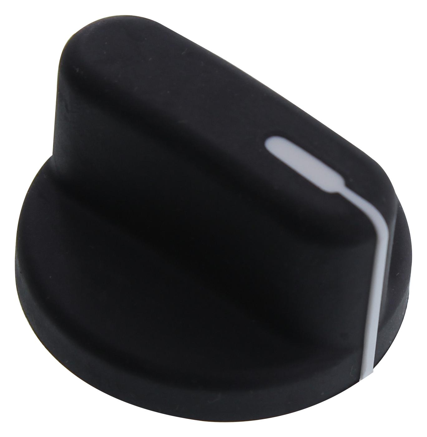 1506 - Davies Molding - Knob, D Shaft, 6 mm