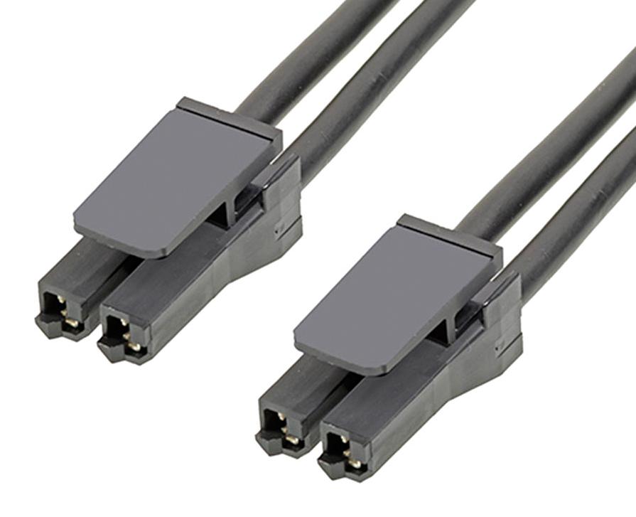 216010-1021 - Molex - Cable Assembly, Super Sabre Receptacle to Super ...