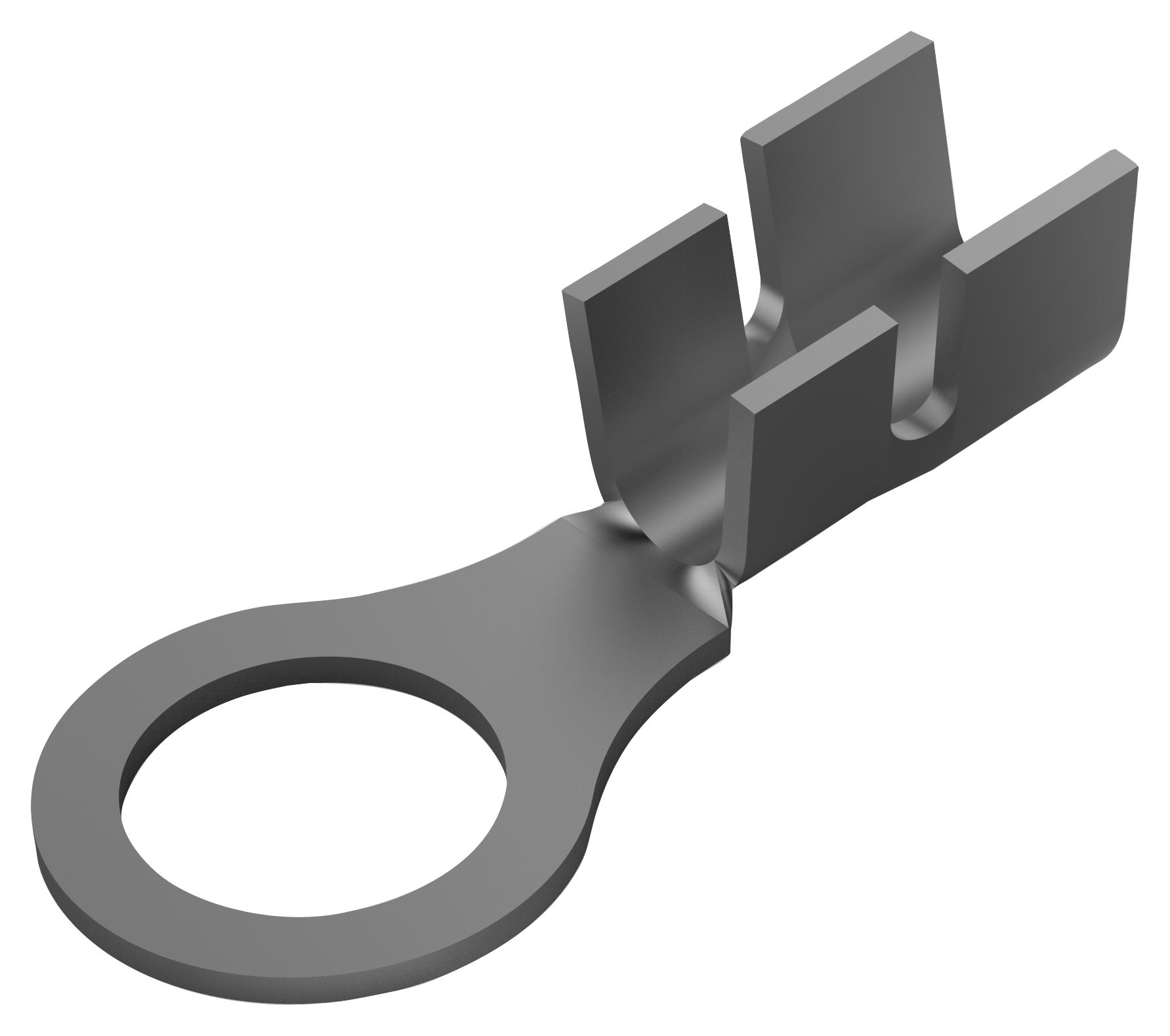 41126 - Amp - Te Connectivity - Ring Tongue Terminal, M8, 5/16"