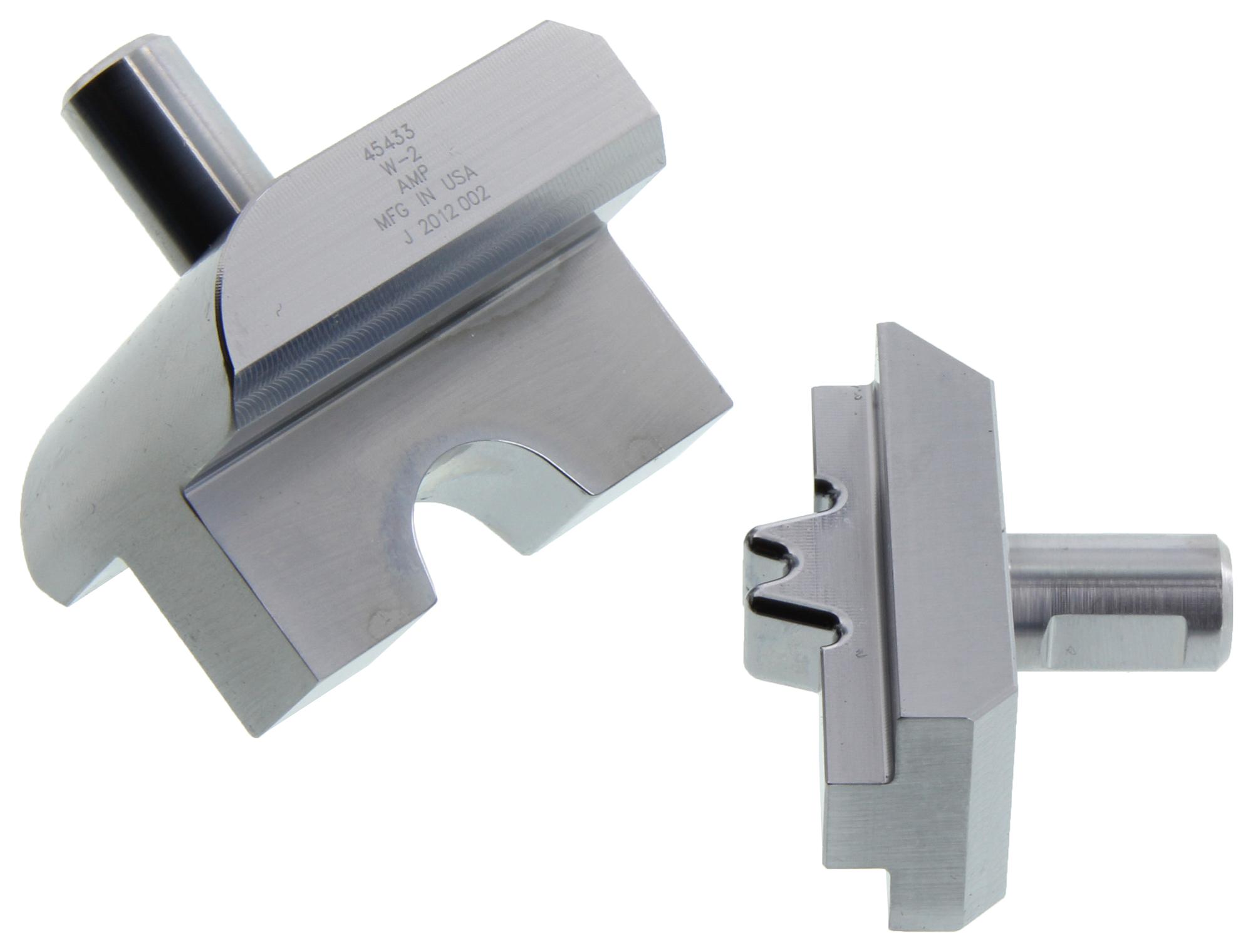 45433 - Amp - Te Connectivity - Crimp Tool Die, 2 AWG Terminals ...