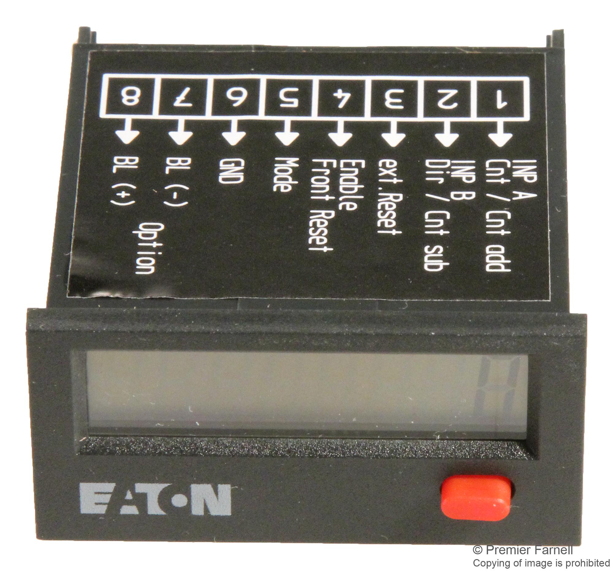 E5-024-C0410 - Eaton Cutler Hammer - Counter, Totalizing, E5 Series