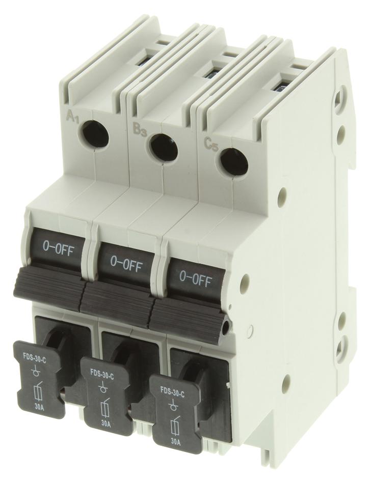 FDS30C3 - Marathon Special Products - Fused Switch, Class CC, 3 Fuse