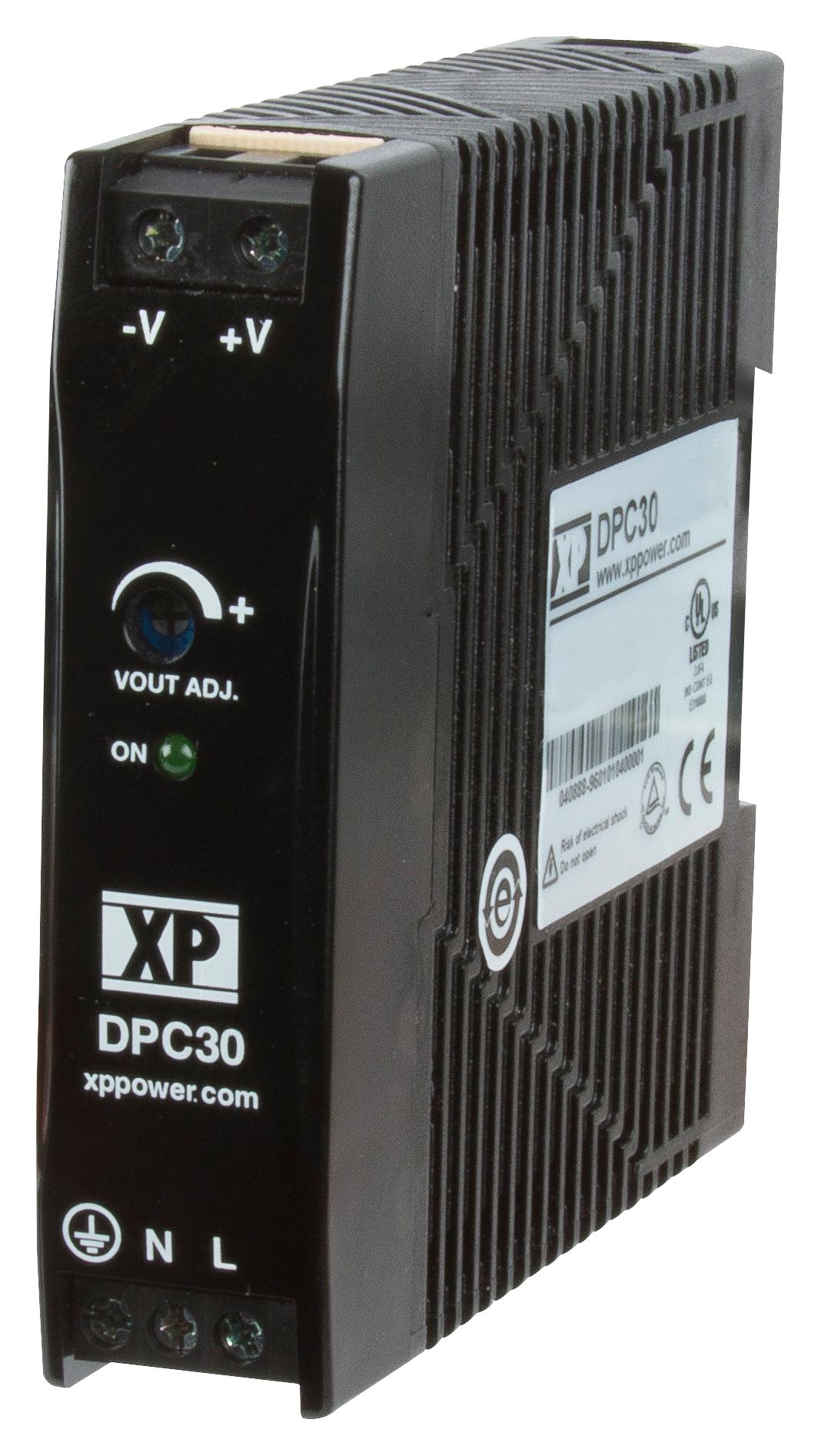 DPC30US05 - Xp Power - AC/DC DIN Rail Power Supply (PSU), 1 Output, 20 W