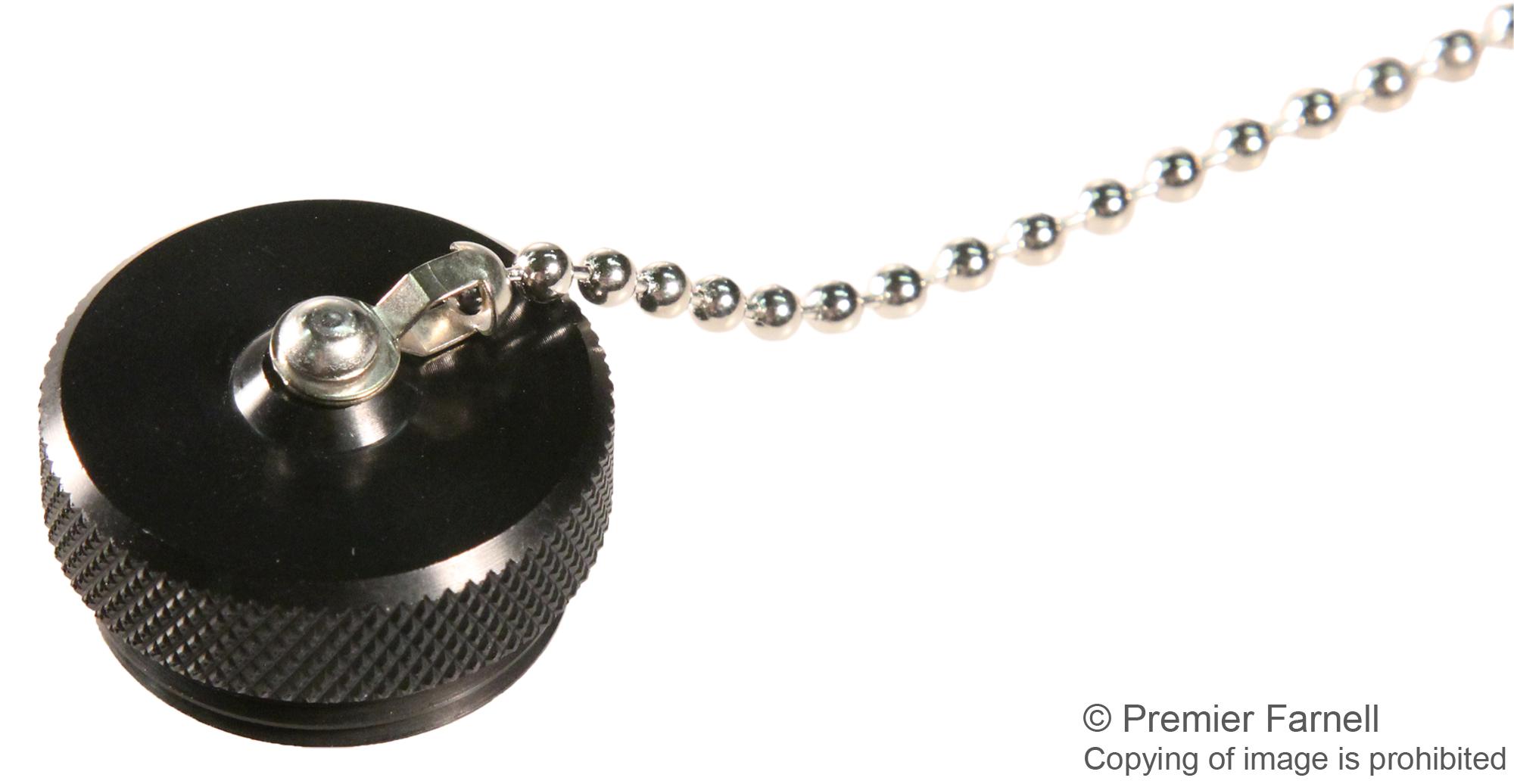 1302011115 - Molex - Dust Cap / Cover, Closure Cap With Bead Chain ...