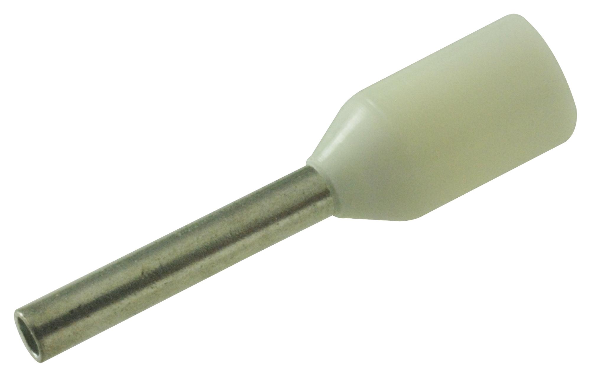 E0508-WHITE - Multicomp Pro - Wire Ferrule, Single Wire, 22 AWG