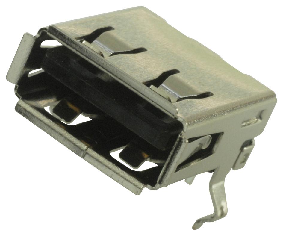 USB-A-S-RA - Multicomp - USB Connector, USB Type A, USB 2.0