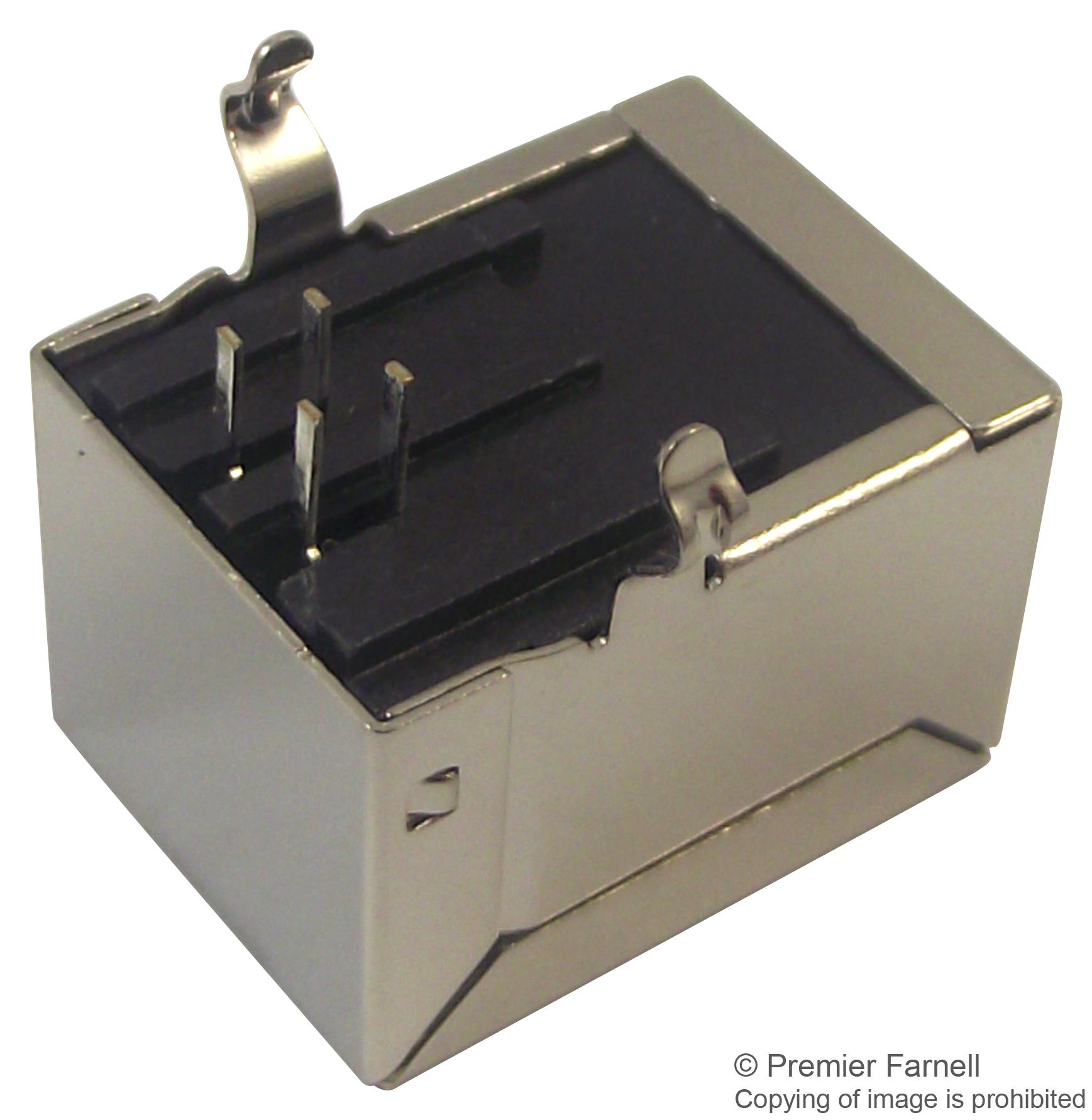 USB-B-S-RA - Multicomp - USB Connector, USB Type B, USB 2.0