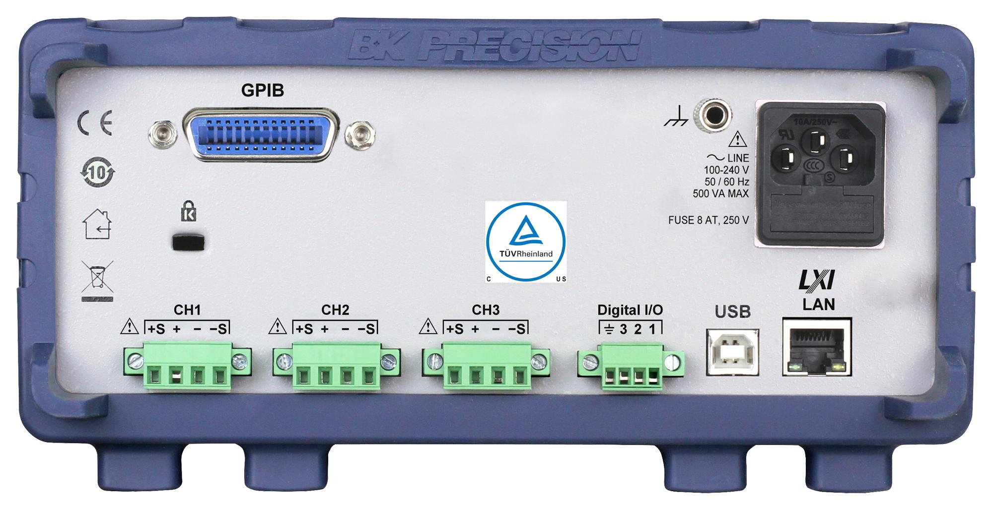 9140-GPIB - B&k Precision - Bench Power Supply, Programmable, 3 Output