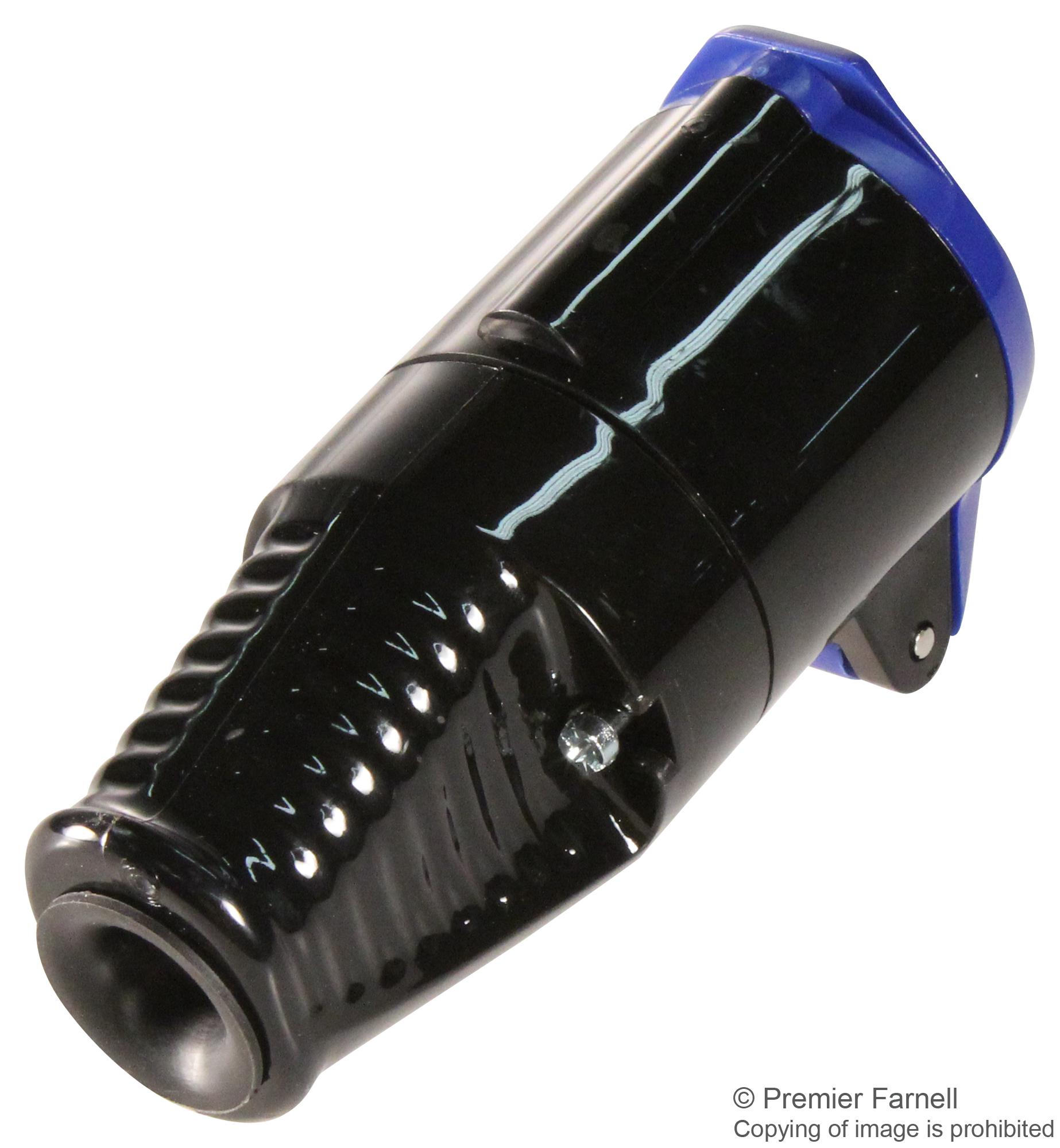 315306SW - Walther - Power Entry Connector, Inverted Cable Entry, 16 A