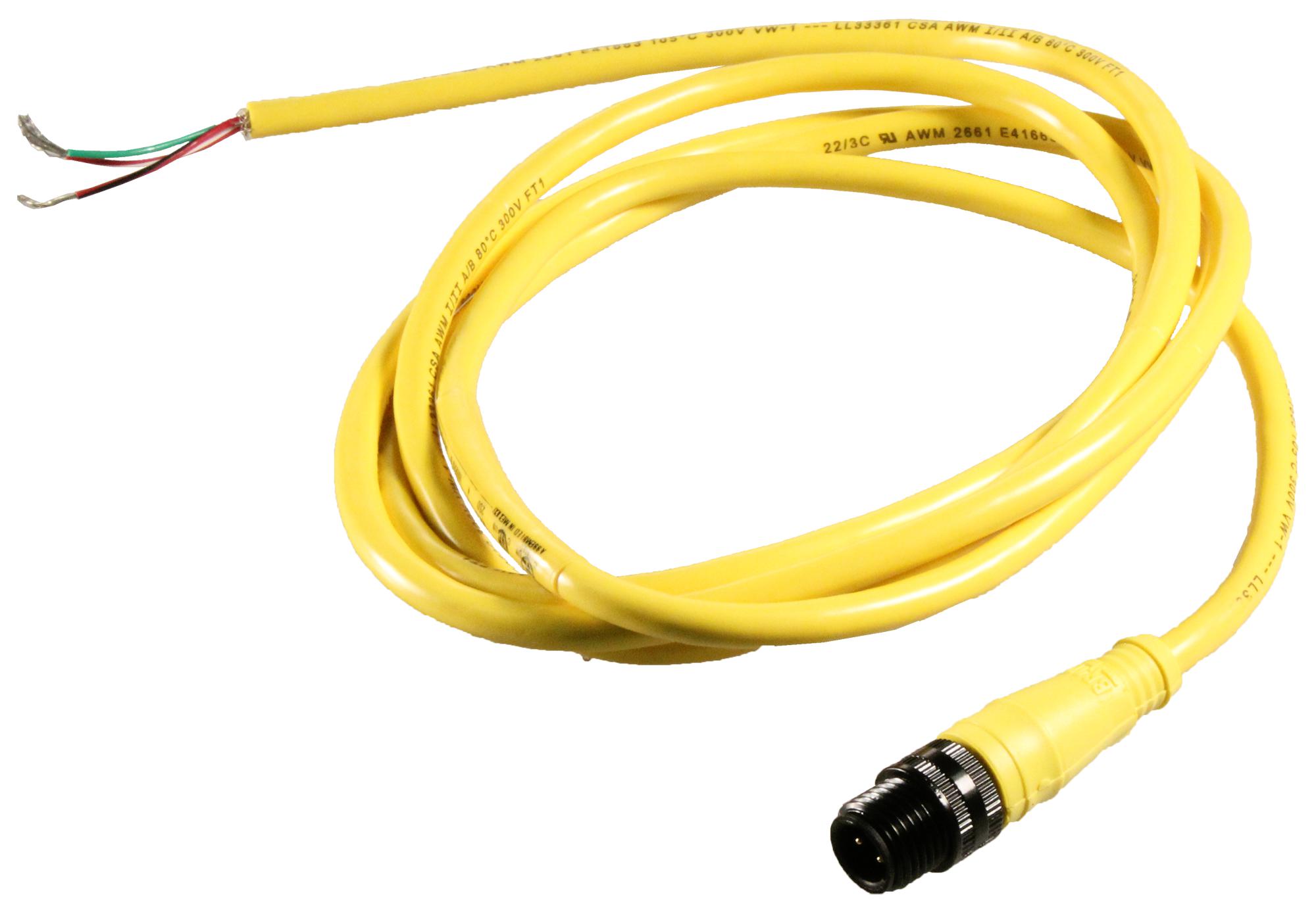 1200720302 - Molex - Sensor Cable, Micro Change, 1/2"-20 UNF Plug