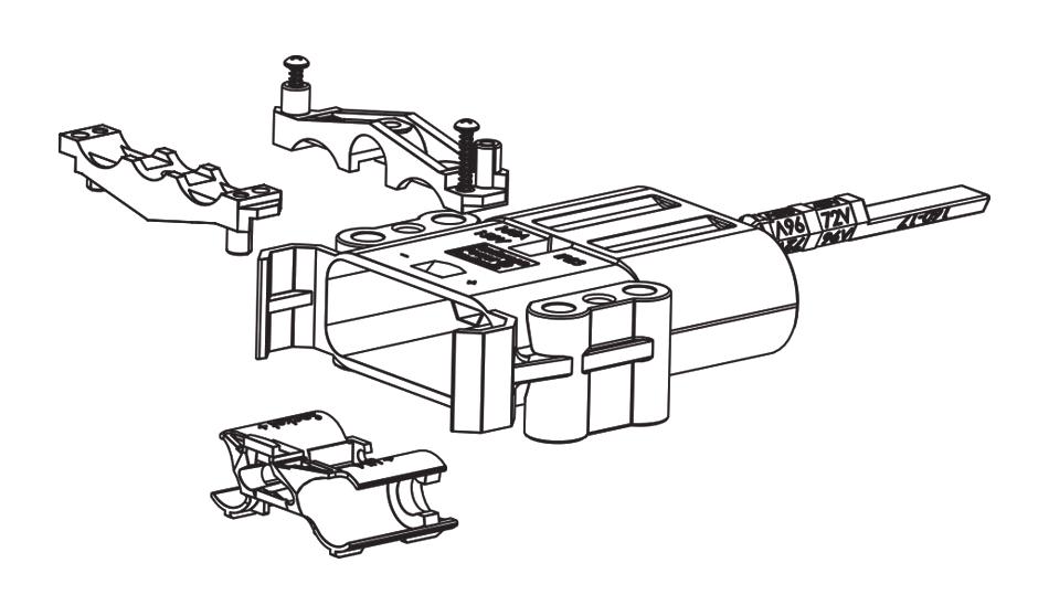 E32400-0009 - Anderson Power Products - Connector Housing, EBC 320 ...
