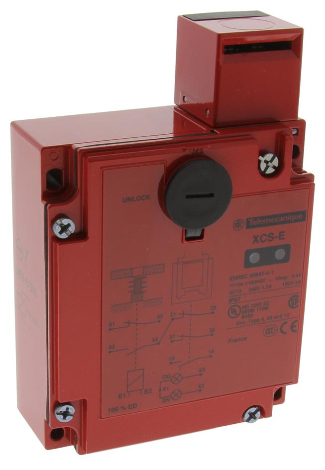 XCSE7533 - Telemecanique Sensors - Safety Interlock Switch, XCSE Series ...