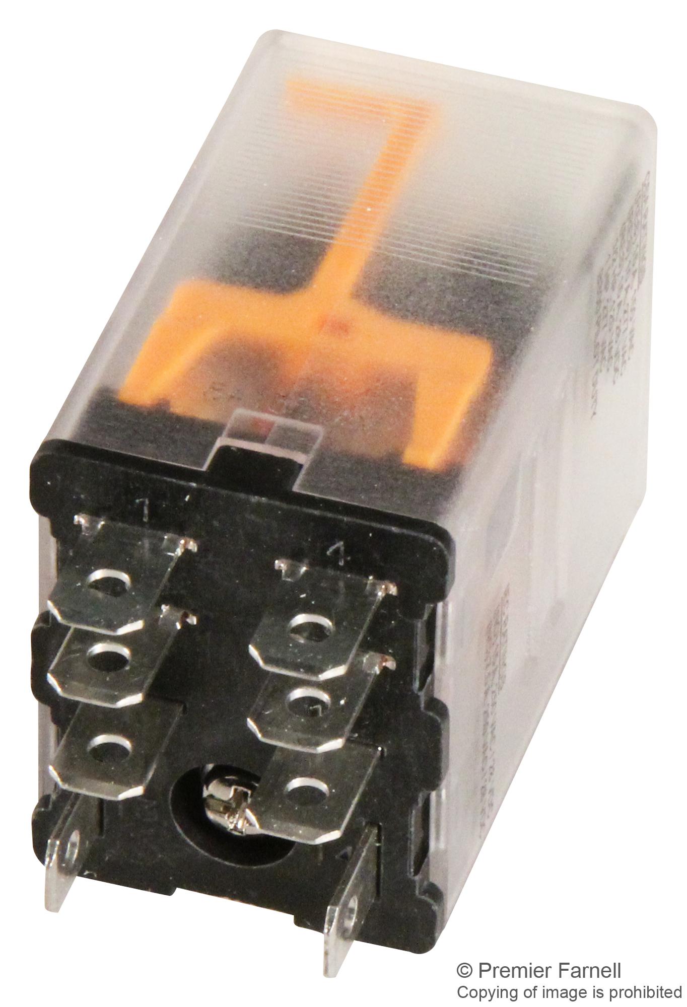 8501RSD42V53 - Square D By Schneider Electric - Power Relay, DPDT, 24 VDC