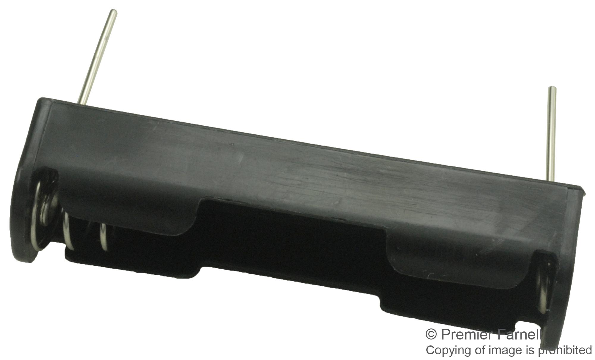 2466 - Keystone - Battery Holder, AAA x 1, Through Hole