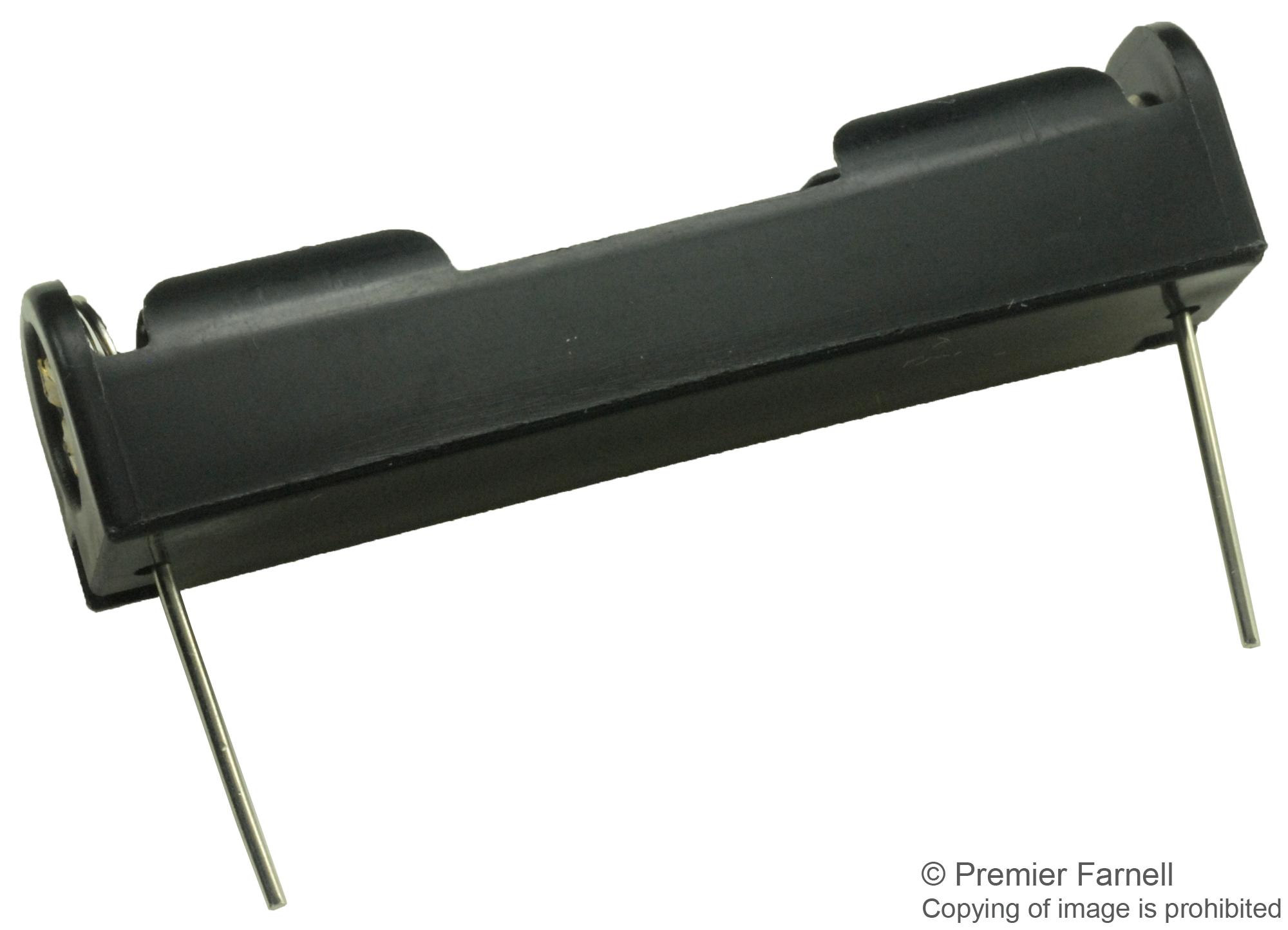 2466 - Keystone - Battery Holder, AAA x 1, Through Hole