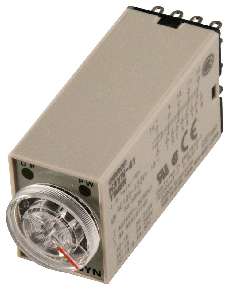 H3YN-41 AC100-120 - Omron Industrial Automation - Analog Timer ...