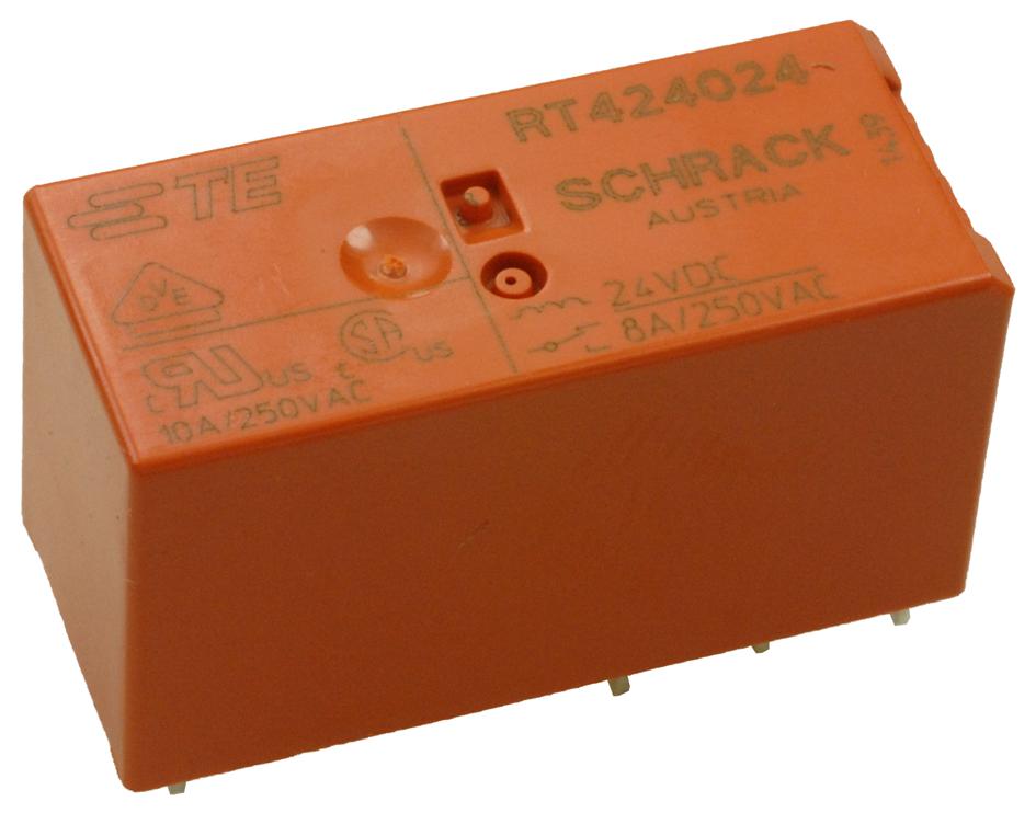 RT424024 - Schrack - Te Connectivity - General Purpose Relay, RT2 ...