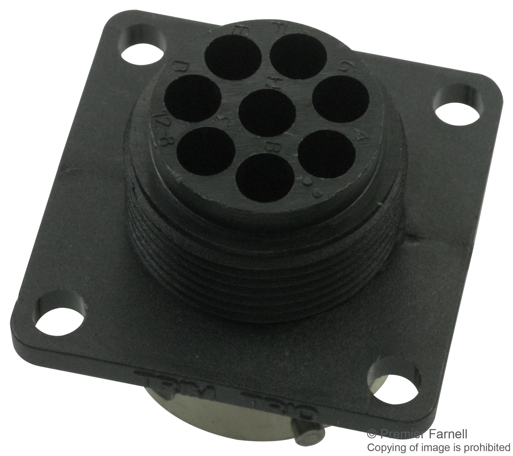 UTG012-8S - Souriau-sunbank / Eaton - Circular Connector, Souriau Trim ...