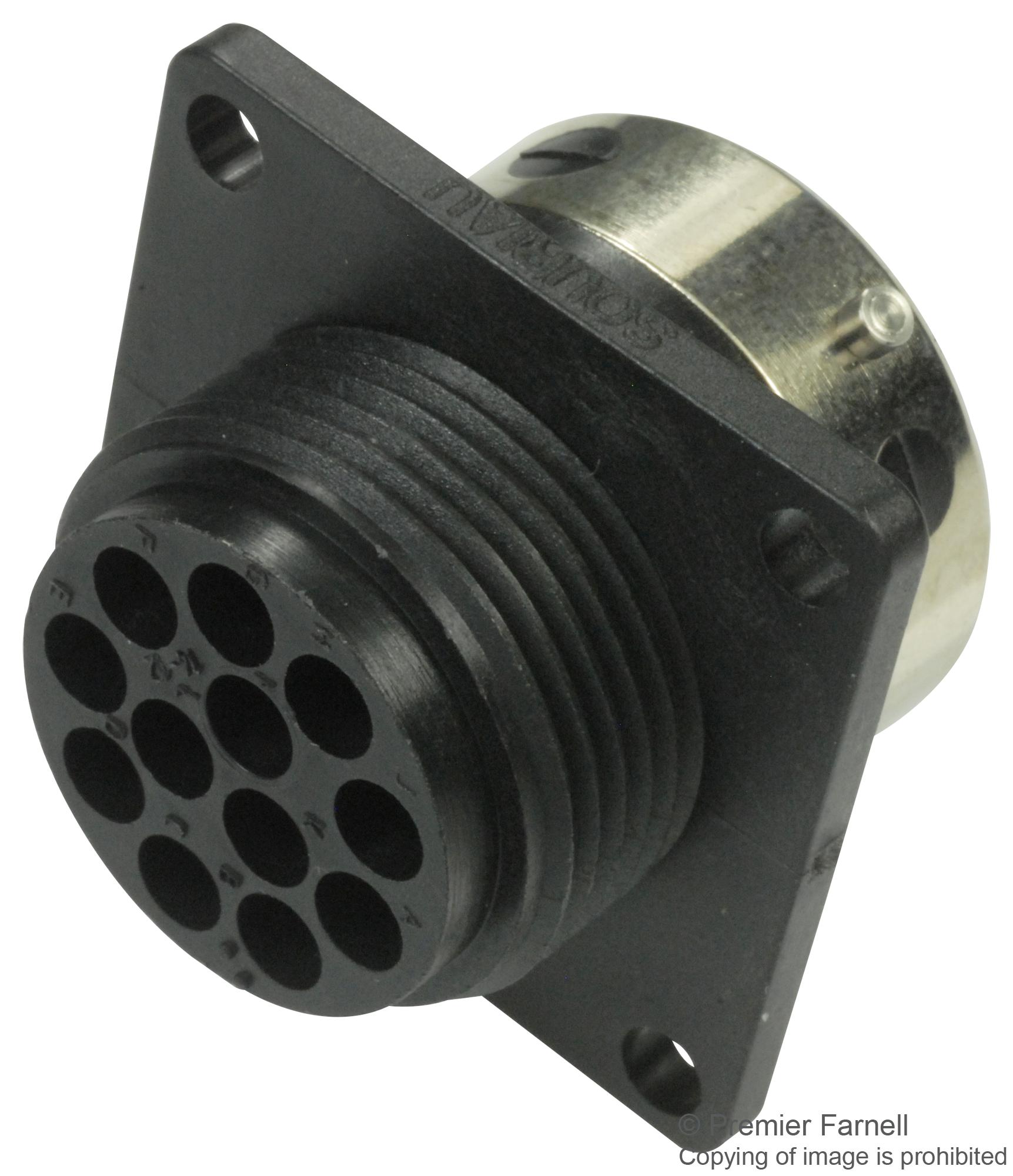 UTG014-12S - Souriau-sunbank / Eaton - Circular Connector, Souriau Trim ...