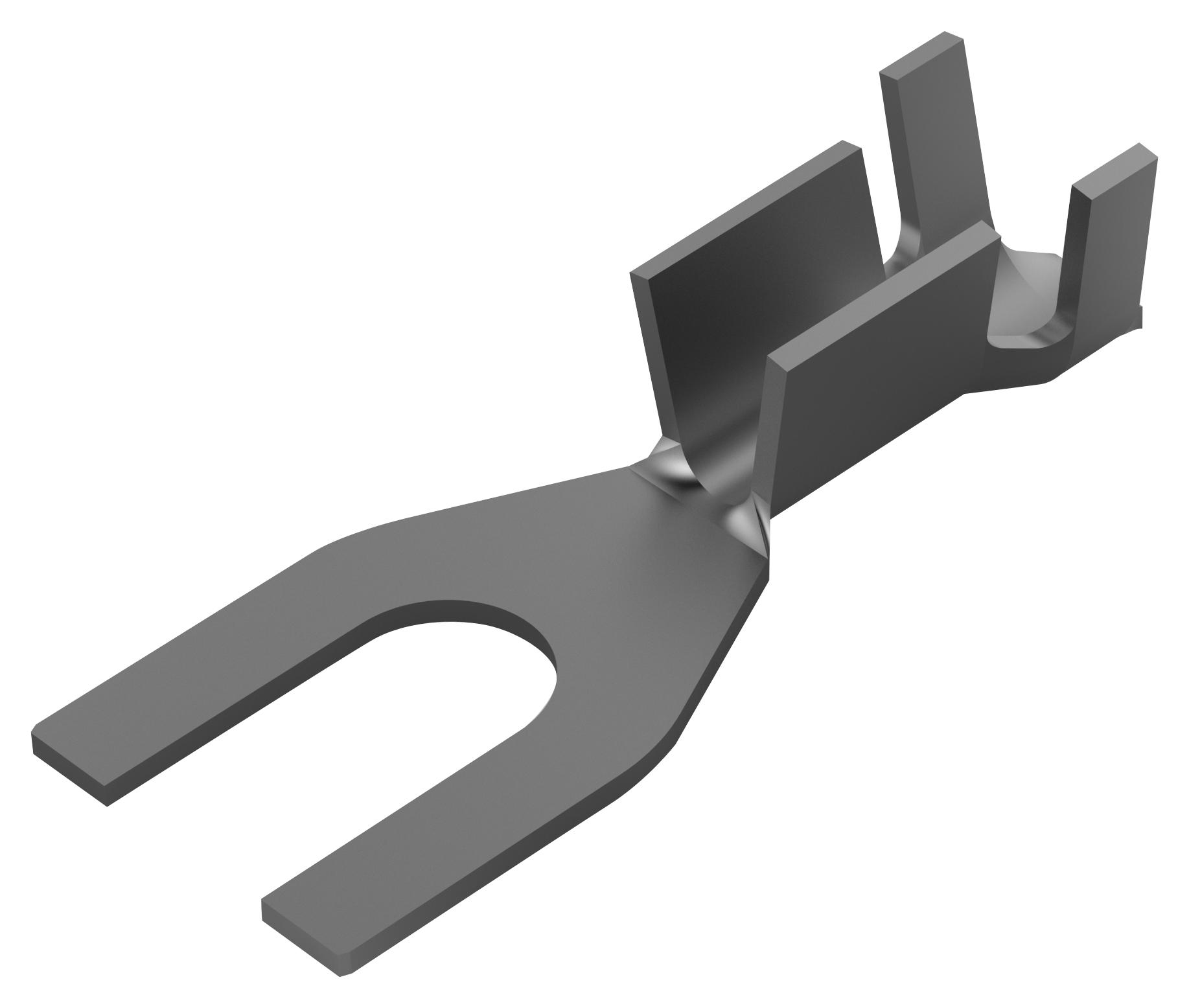 60773-2 - Amp - Te Connectivity - Fork / Spade Tongue Terminal, 2 mm², M3.5