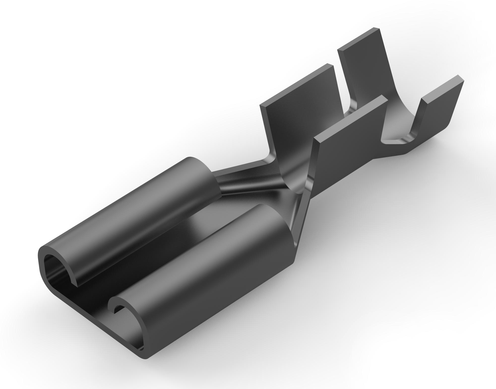 62137-2 - Amp - Te Connectivity - Quick Disconnect Terminal, FASTON 187 ...