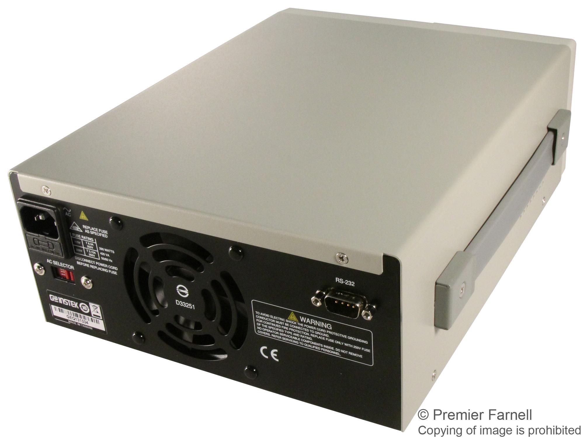 PSP-2010 - Gw Instek - Bench Power Supply, Switching DC, Programmable