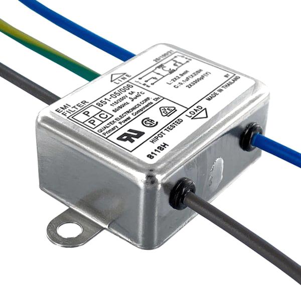 851-05/006 - Qualtek Electronics - Power Line Filter, General Purpose ...