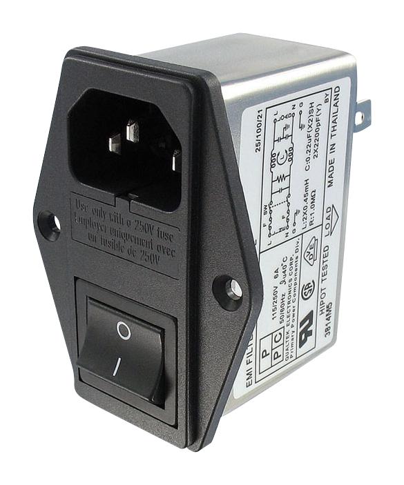 880-06/006 - Qualtek Electronics - High Power Connector, Receptacle, 250 V