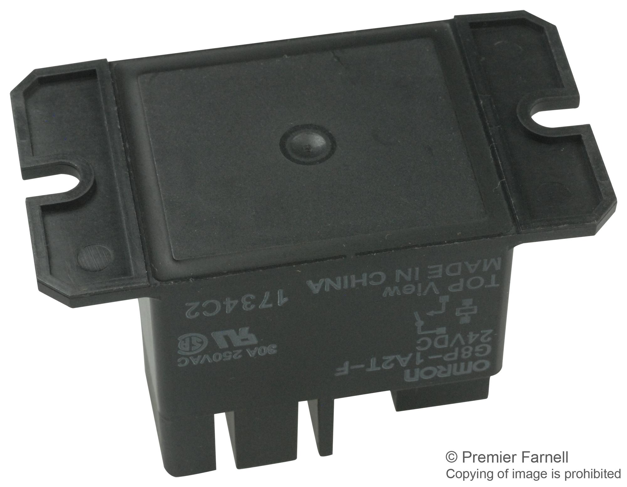 G8P-1A2T-F DC24 - Omron Electronic Components - Automotive Relay, 24 VDC, 20 A