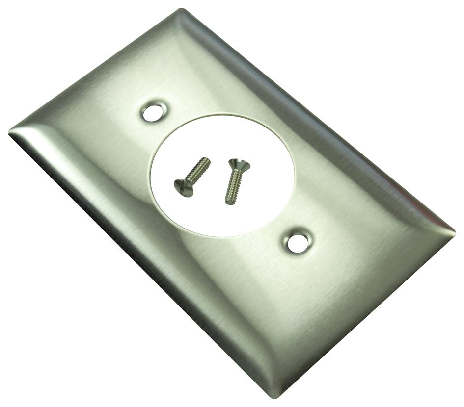 SS720 - Hubbell Wiring Devices - Faceplate, Faceplate, Single Receptacles