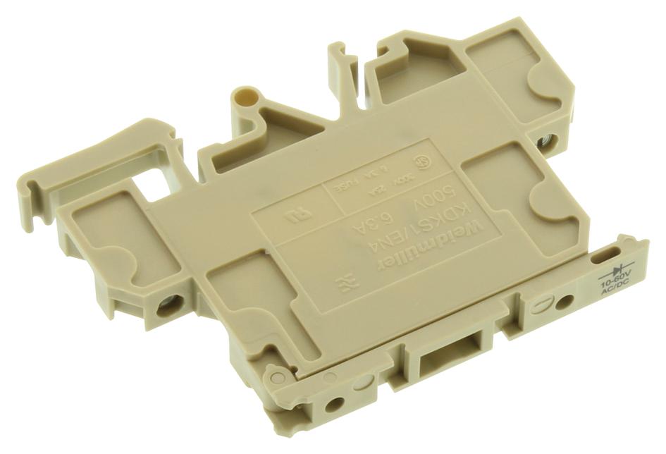 9908510001 - Weidmuller - Fused Terminal Block, 4 Positions, 26 AWG