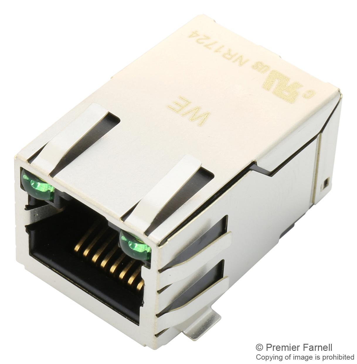 7499111446 - Wurth Elektronik - Modular Connector, RJ45 Jack, 1 x 1 (Port)