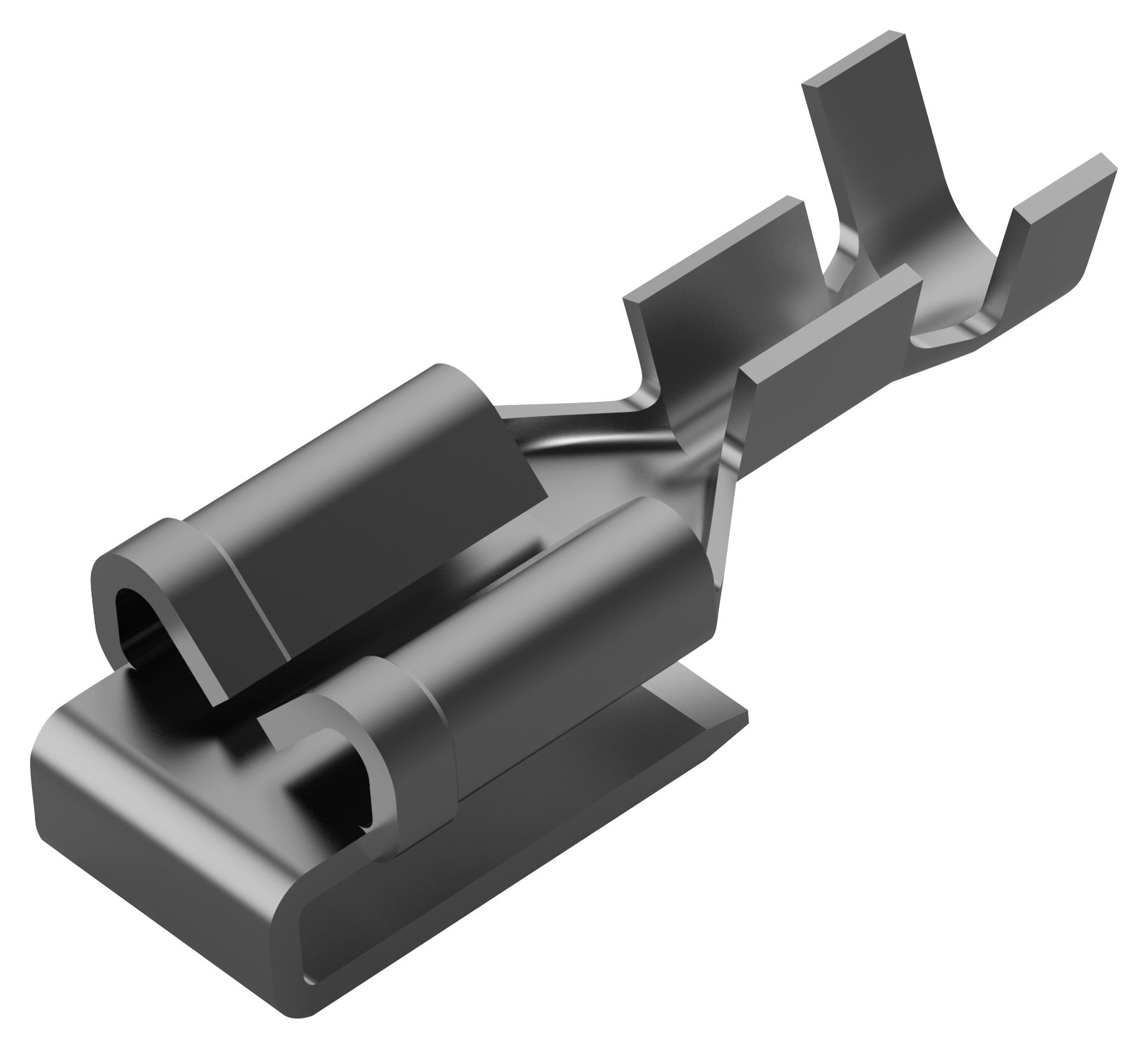 63873-1 - Amp - Te Connectivity - Quick Disconnect Terminal, FASTON 250 ...