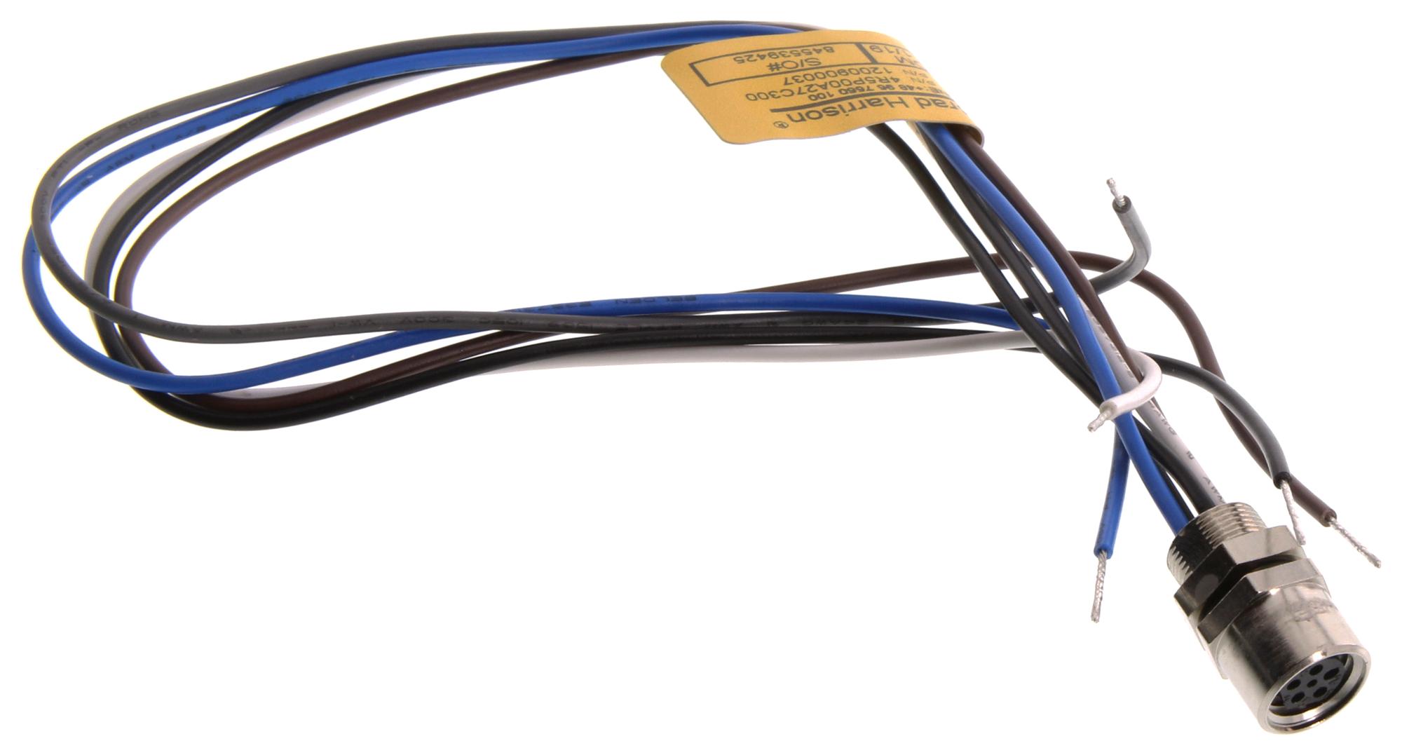 1200900037 - Molex - Sensor Cable, 5Pos, M8 Receptacle