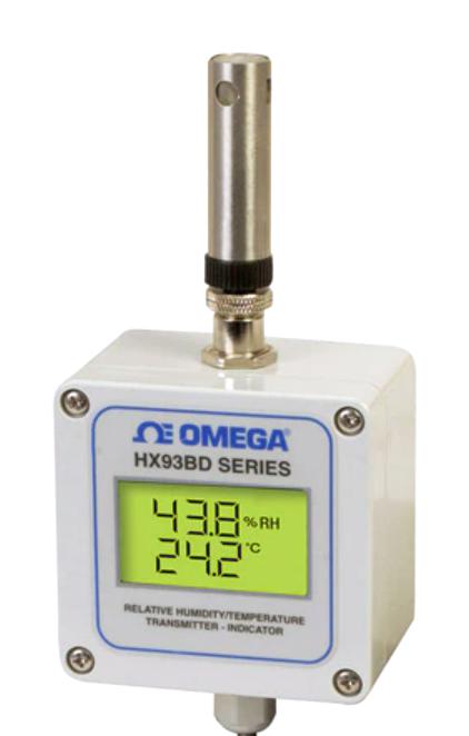 HX93BC - Omega - Humidity Sensor, 0% to 100% Relative Humidity, 4% Accuracy