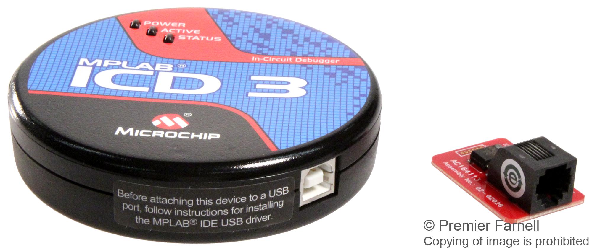 DV164035 - Microchip - Debugger, MPLAB ICD 3, dsPIC For PIC