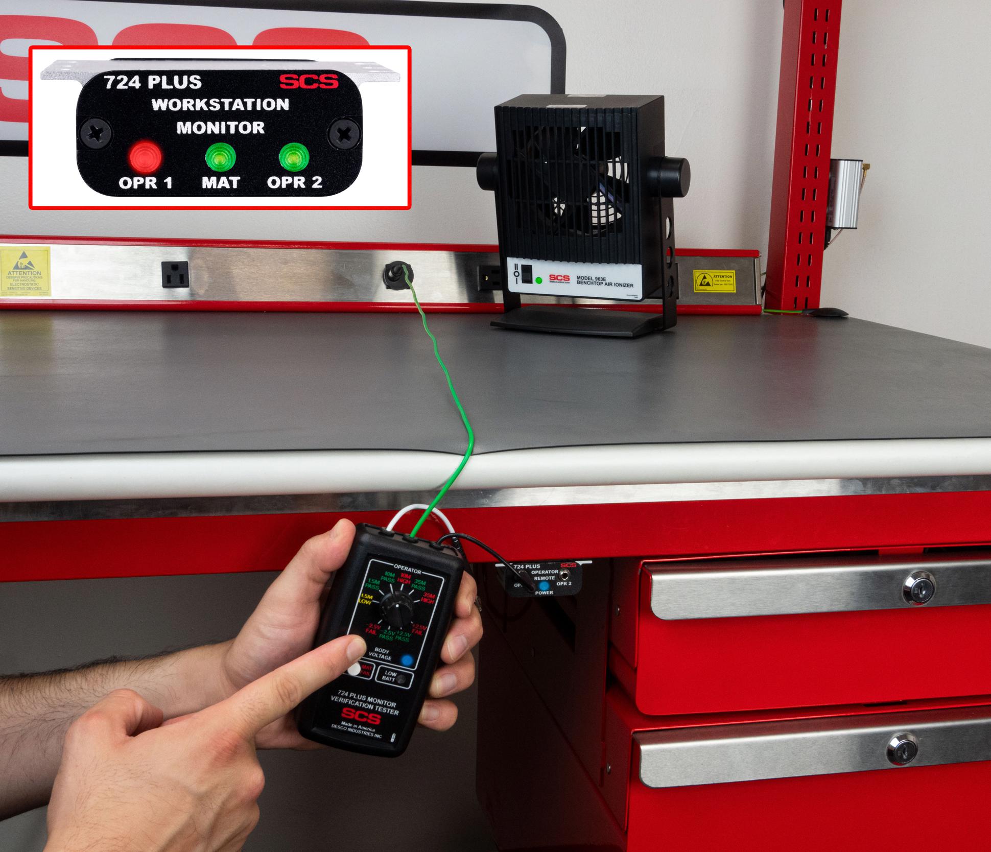 770734 - Scs - ESD Tester, 724 Plus Monitor Verification Tester