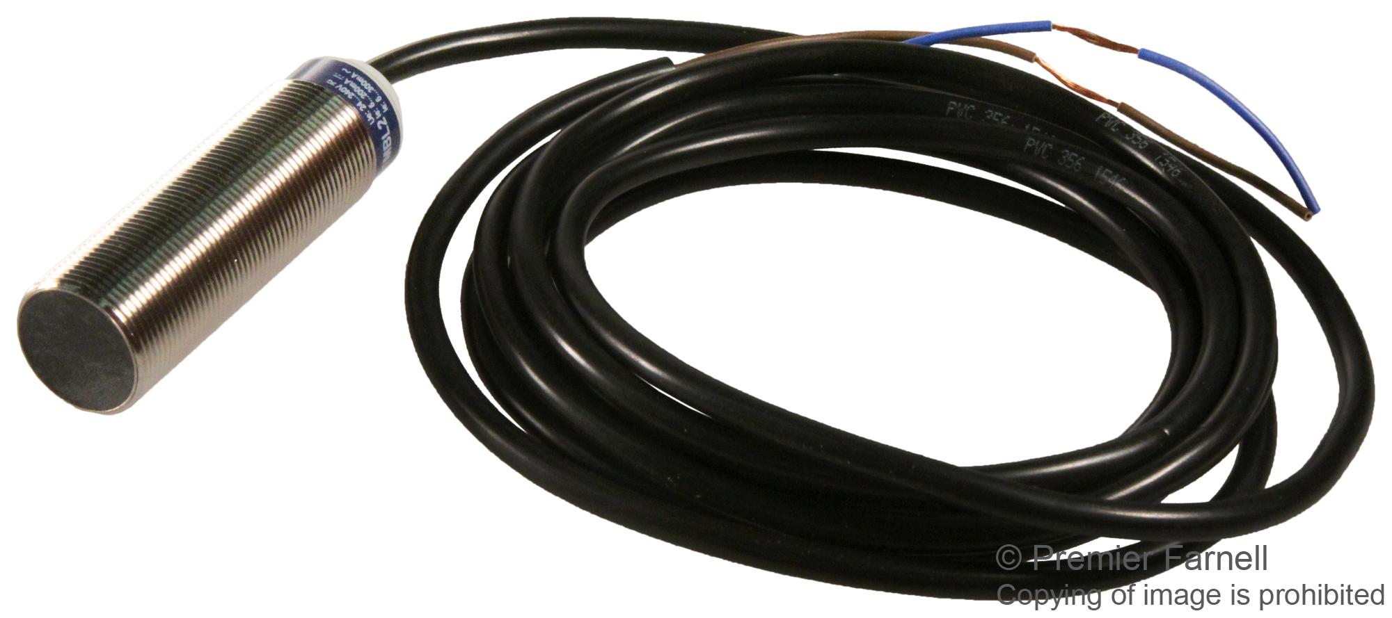 XS618B1MBL2 - Telemecanique Sensors - Inductive Proximity Sensor, OsiSense XS 618 Series, 8 mm