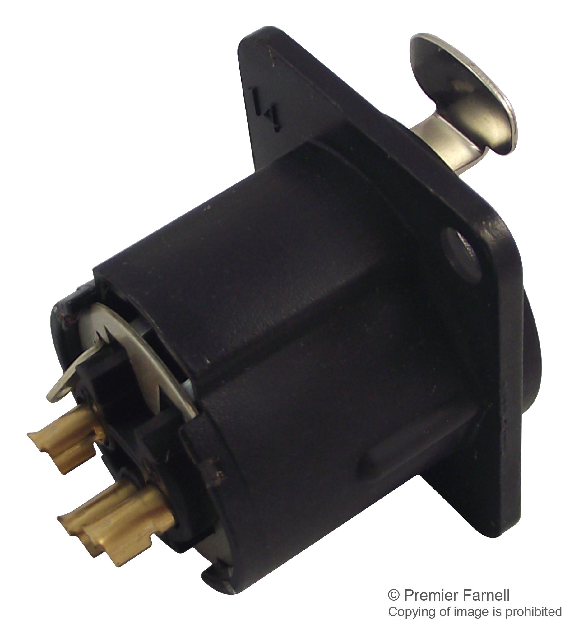 NC3FD-LX-B - Neutrik - XLR Connector, 3 Contacts, Jack