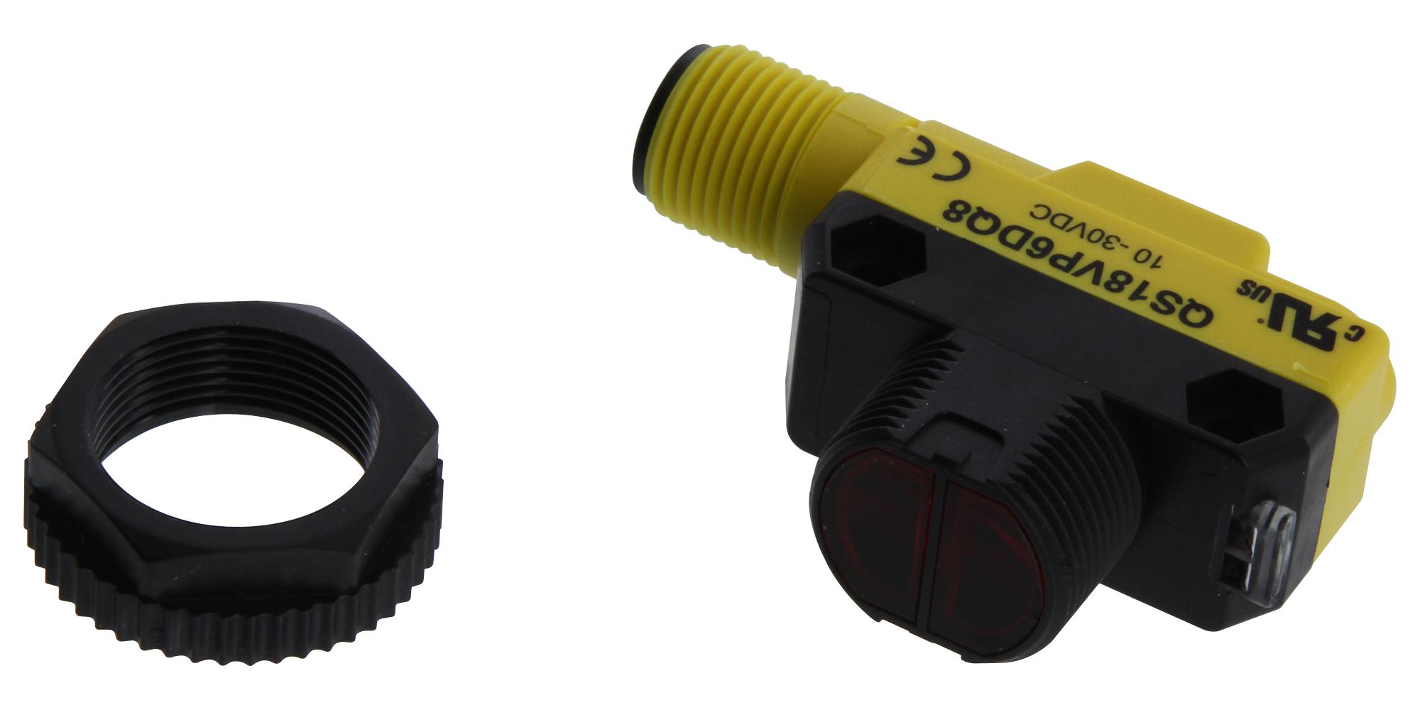 QS18VP6DQ8 - Banner Engineering - Photoelectric Sensor, World Beam ...