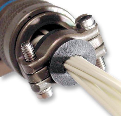 URHR-5 - Raychem - Te Connectivity - Grommet, shrinkHOoP™, Heat Shrink ...