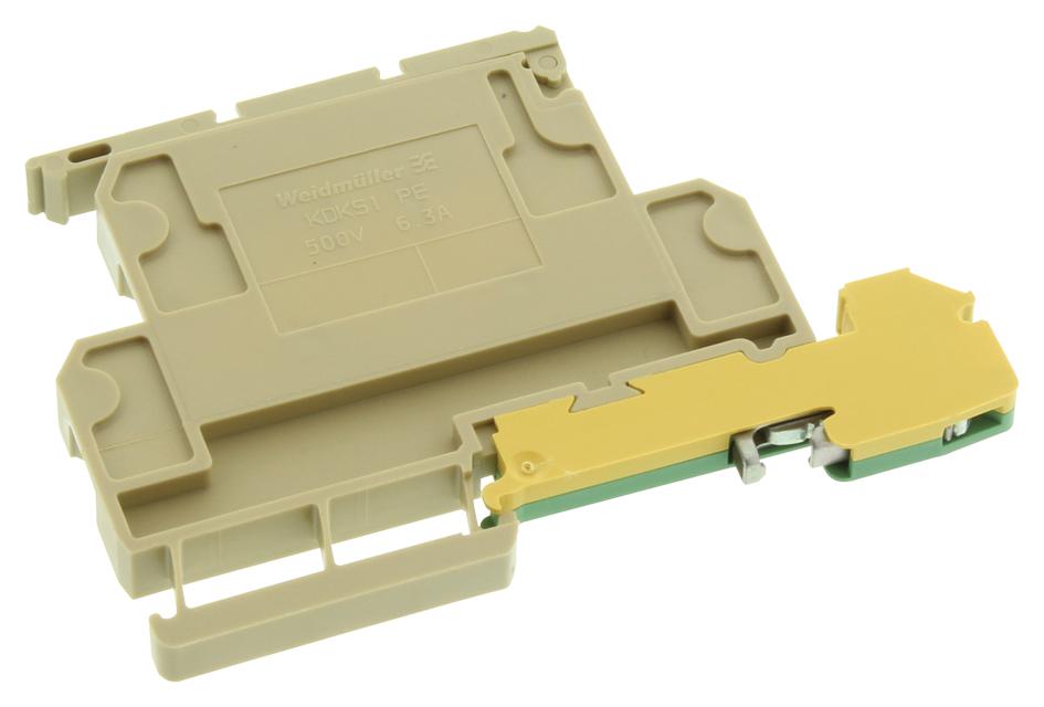 9158330001 - Weidmuller - Fused Terminal Block, 4 Positions, 26 AWG