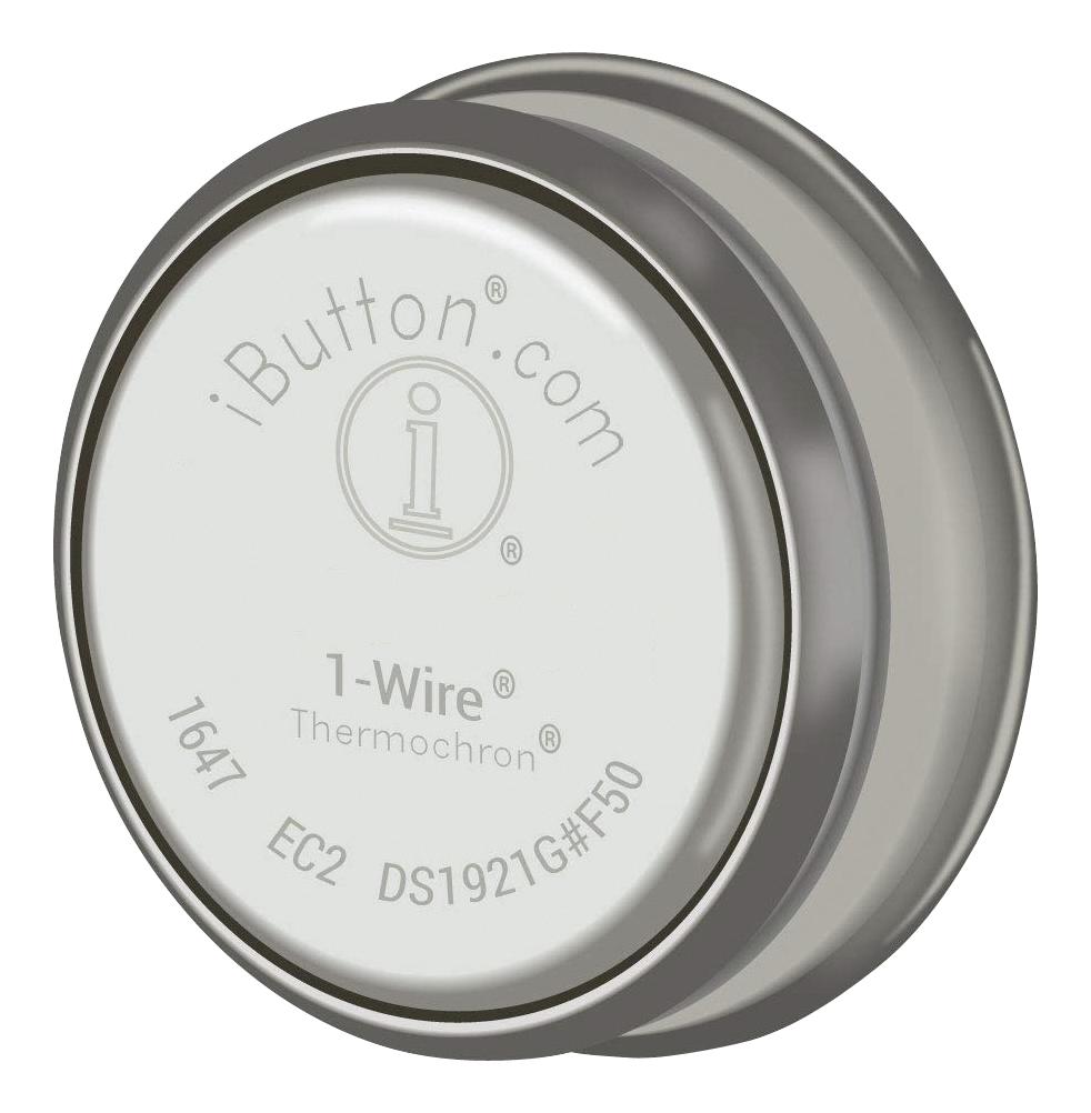 DS1922L-F5# - Analog Devices - iButton Memory, 512Byte, 8KB Datalog Memory