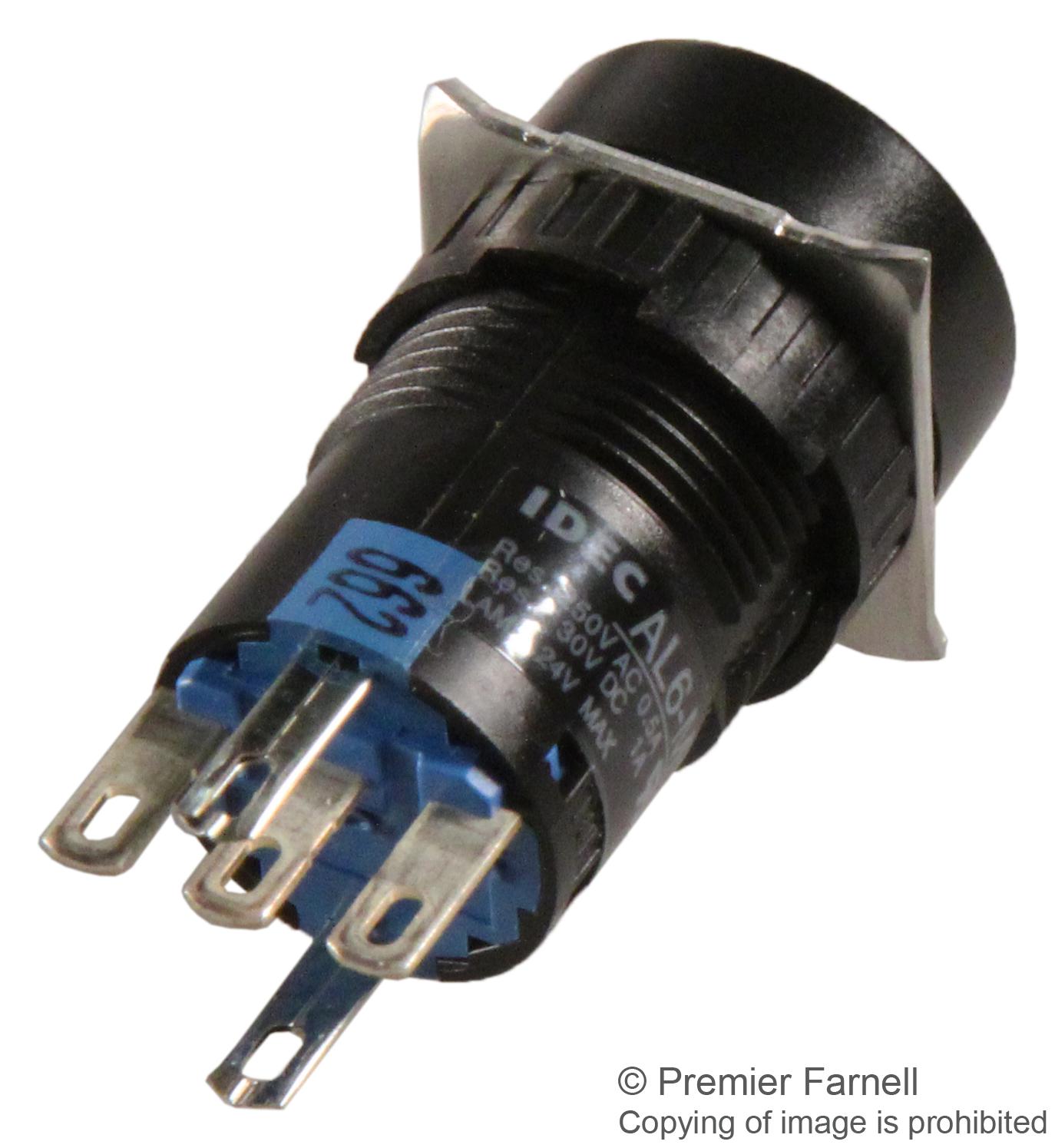 AL6M-M100 - Idec - Switch Actuator, Idec AL6 Series Illuminated ...