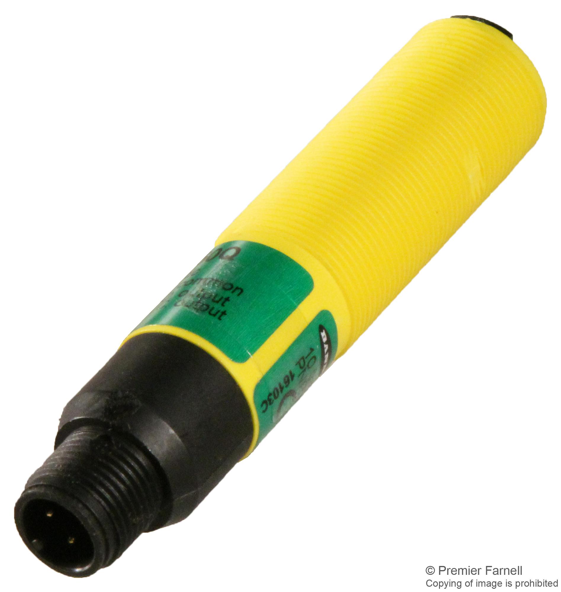 S18SP6FF50Q - Banner Engineering - Photoelectric Sensor, S18 Series ...