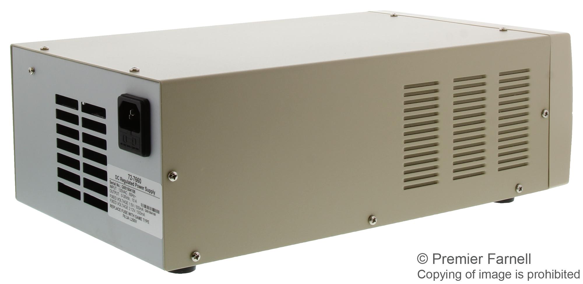 72-7660 - Tenma - Bench Power Supply, Single, Adjustable