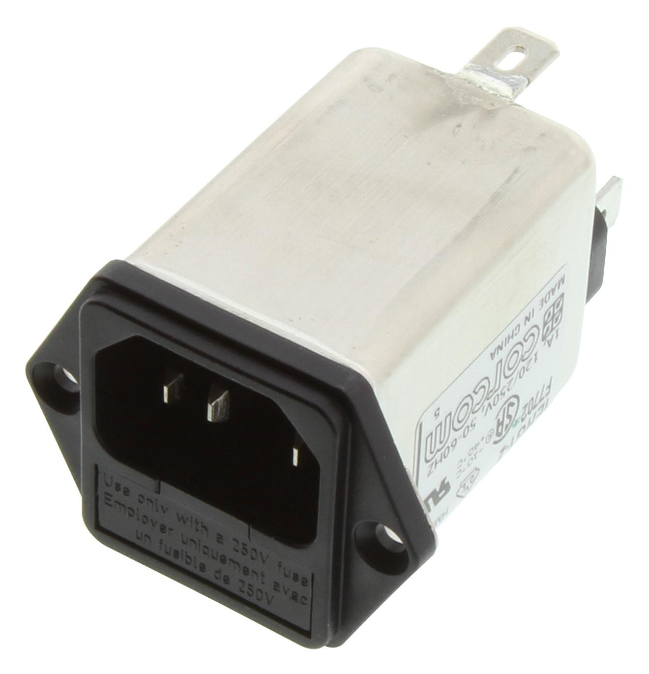 1EHG1-2 - Corcom - Te Connectivity - Filtered IEC Power Entry Module ...