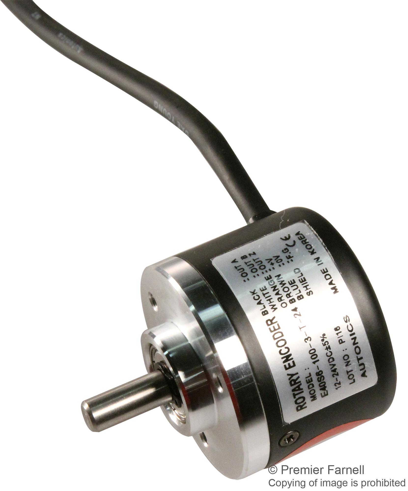 E40S6-100-3-T-24 - Autonics - Rotary Encoder, Optical, Incremental