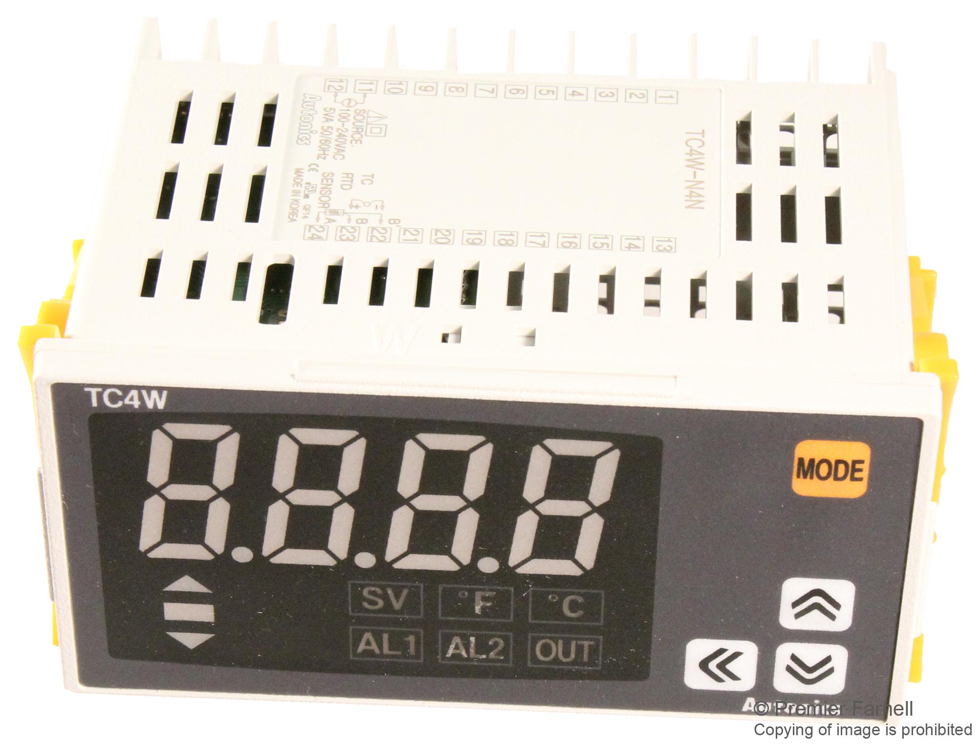 TC4W-N4N - Autonics - Temperature Controller, PID, DIN 96x48