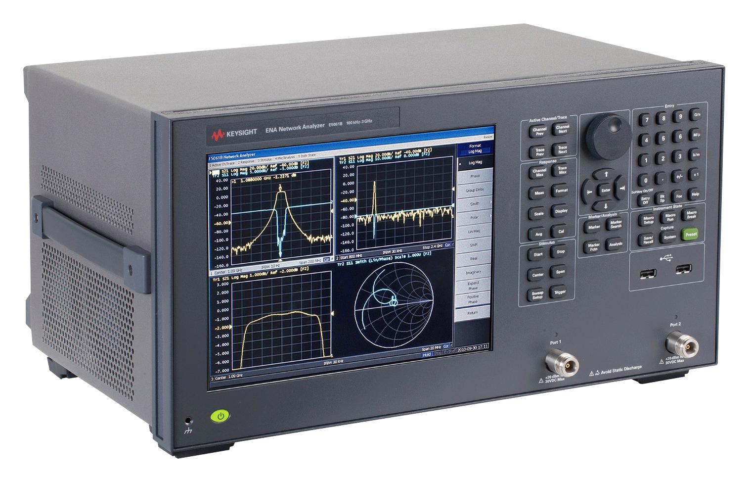 E5061B/117 - Keysight Technologies - Vector Network Analyzer, PC Based, 100kHz to 1.5GHz
